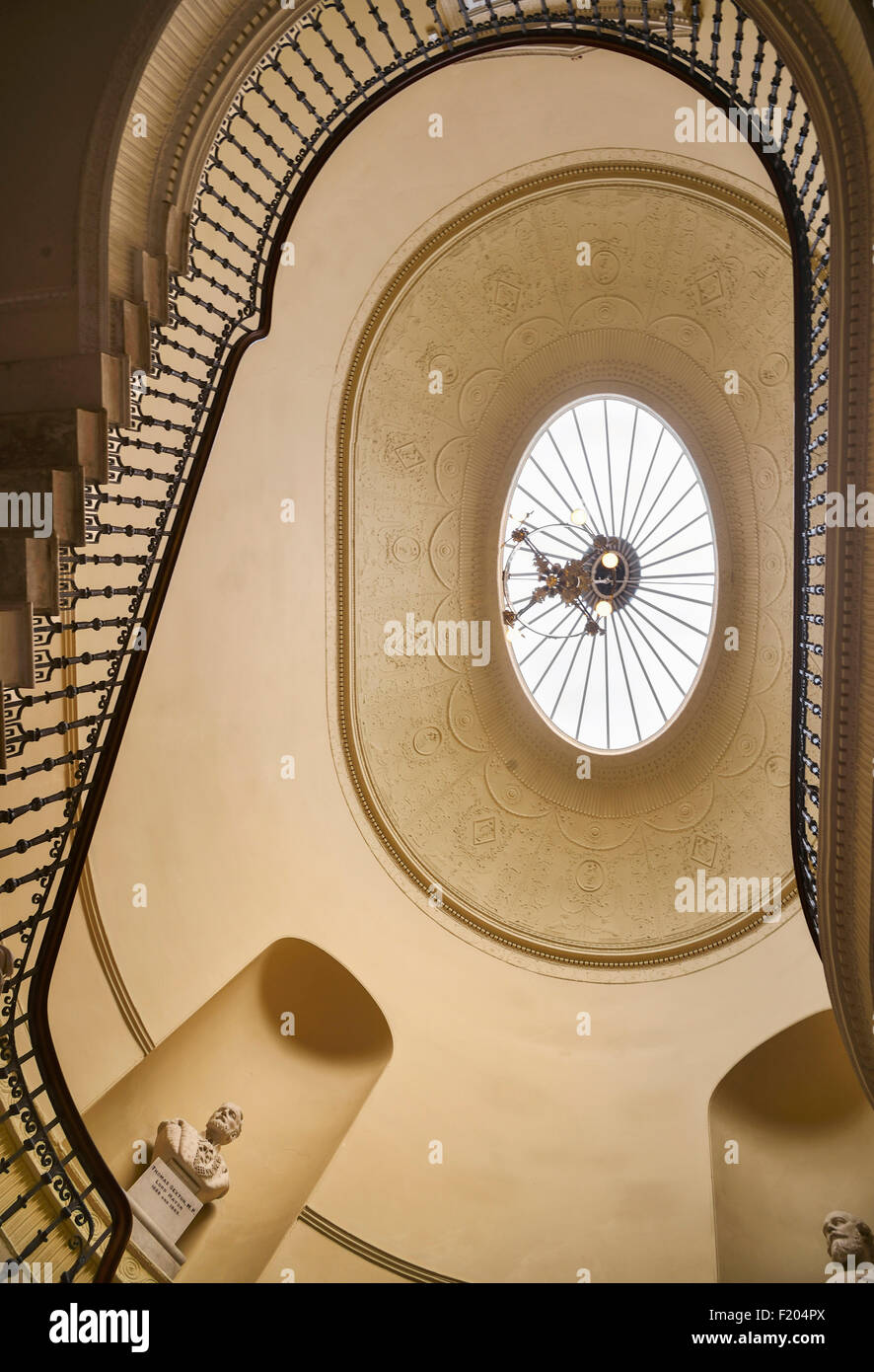 Ireland, County Dublin, Dublin City Hall, Staircase Stock Photo - Alamy