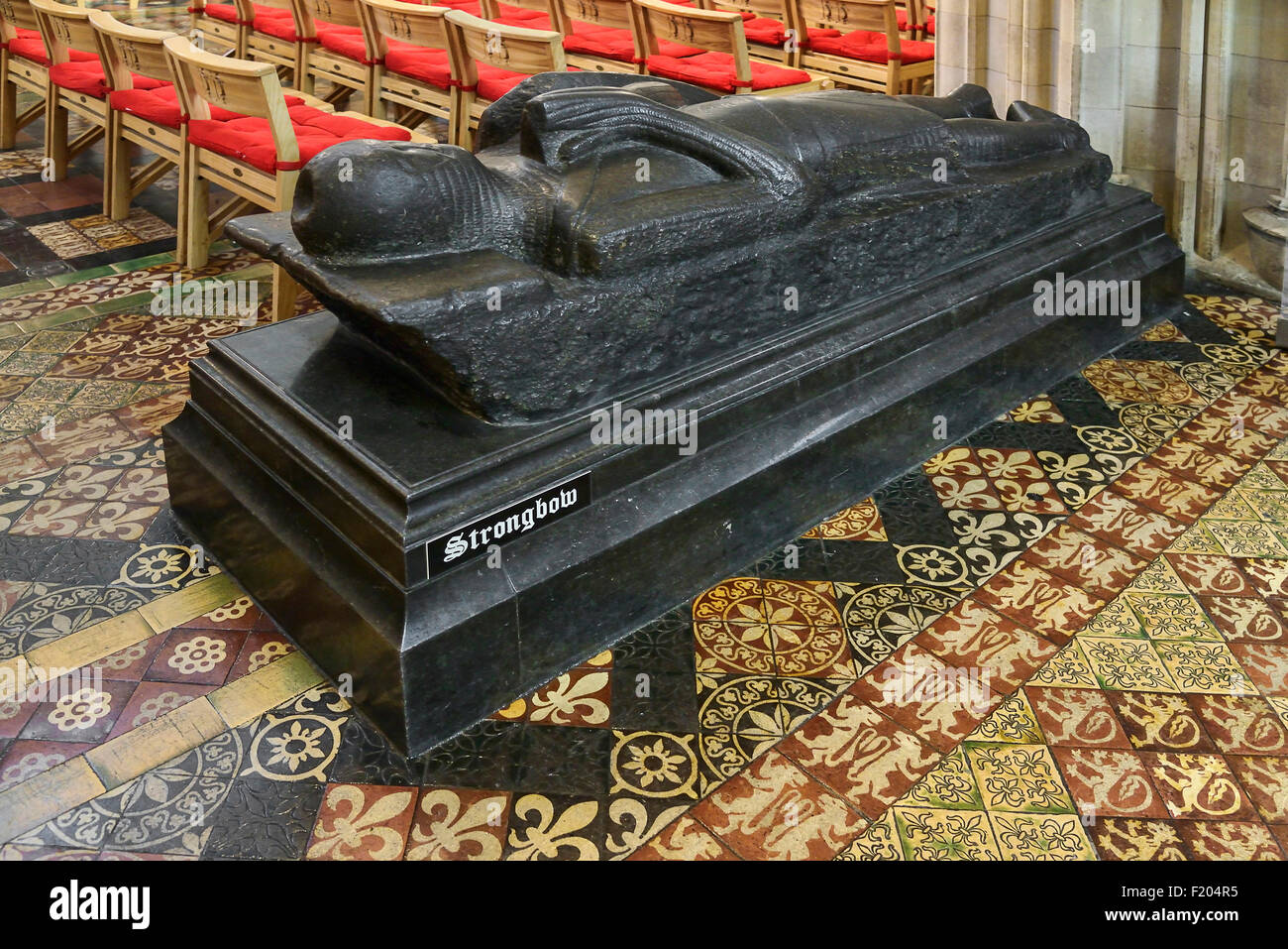 Ireland, County Dublin, Dublin City, Christchurch Cathedral, Tomb of ...