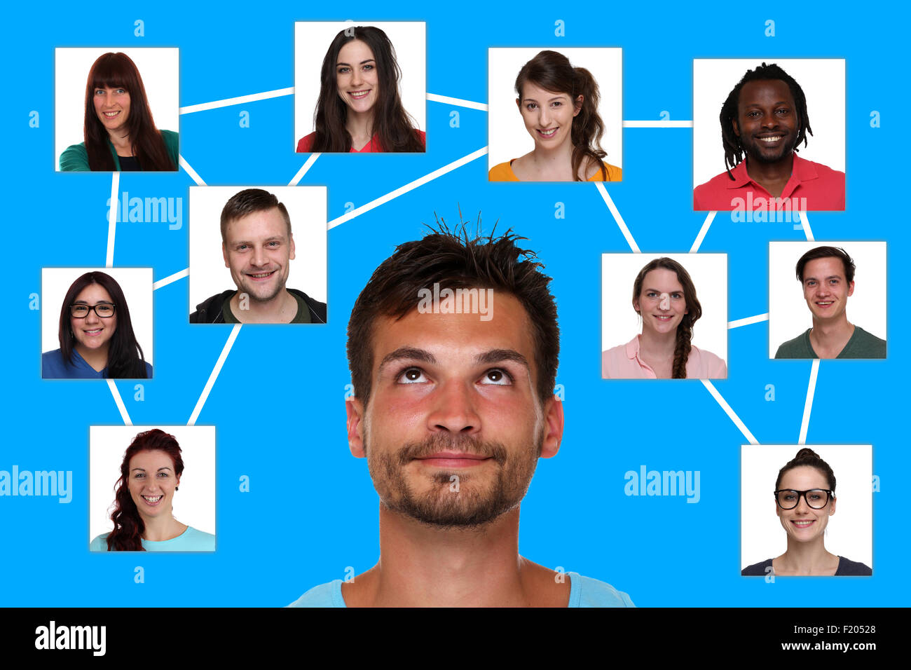 Global friends hi-res stock photography and images - Alamy