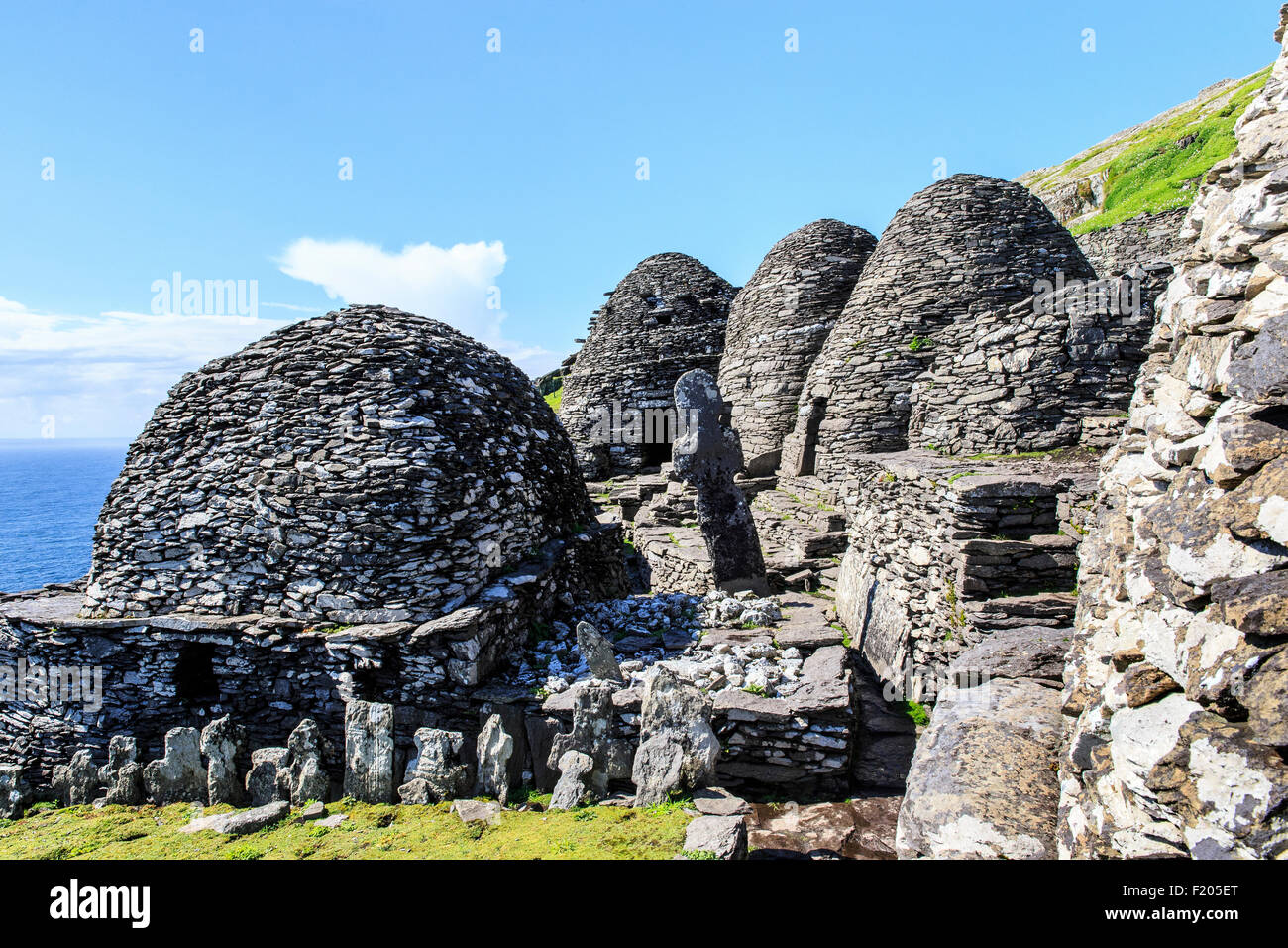 skellig michael island ireland Stock Photo - Alamy