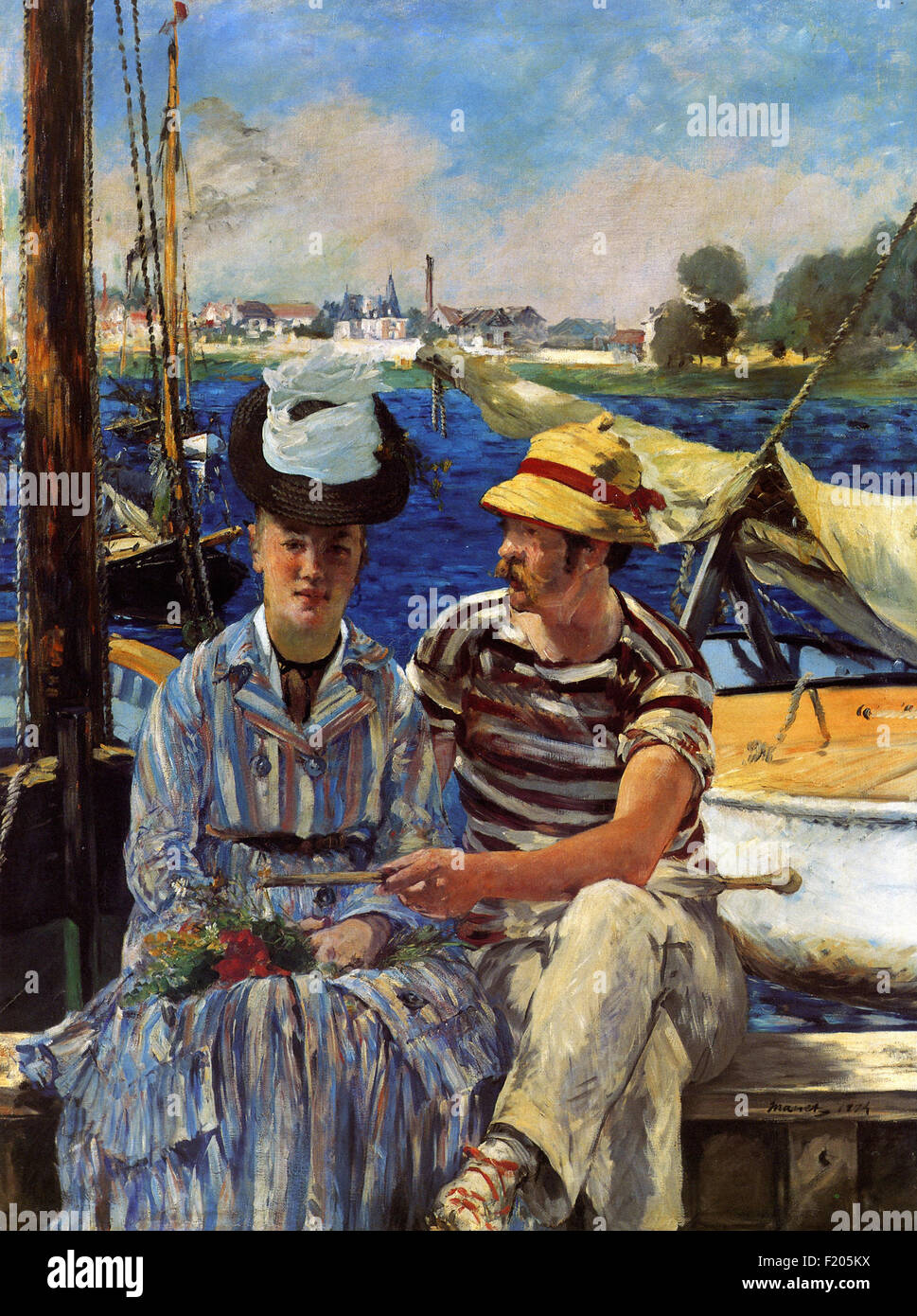 Edouard Manet Argenteuil High Resolution Stock Photography and Images - Alamy