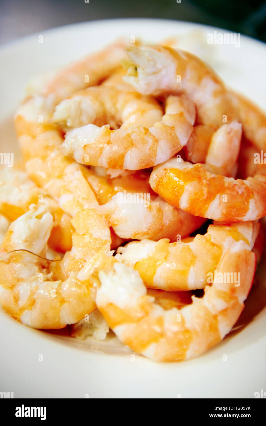 Cooked Tiger Prawns Stock Photo - Alamy