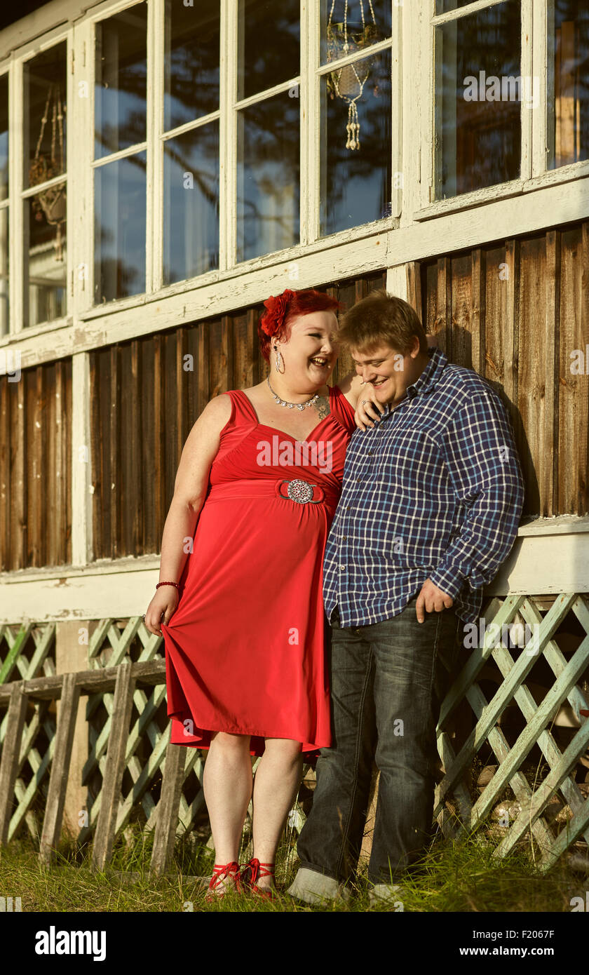 Couple standing together hi-res stock photography and images - Alamy