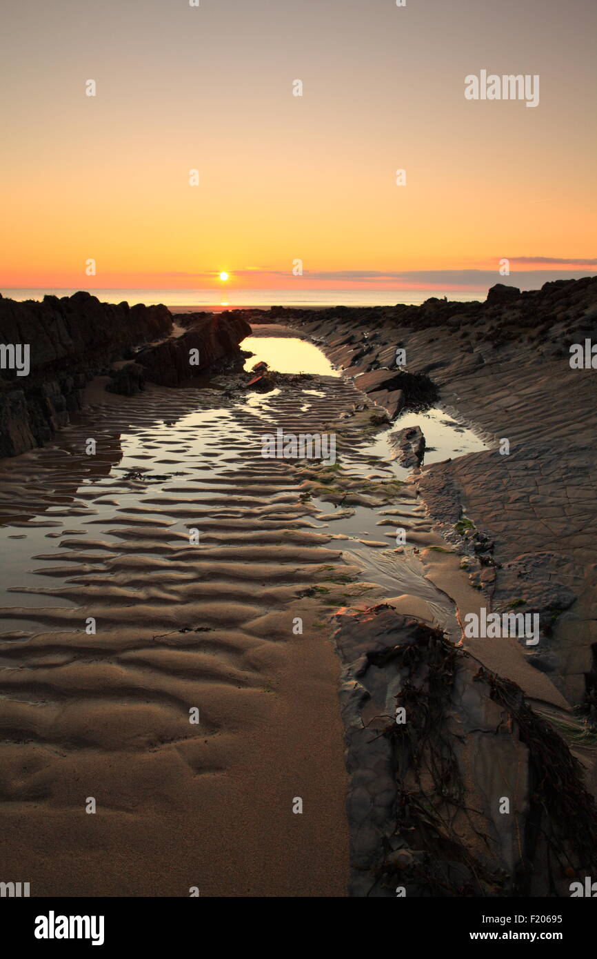 Sandymouth bay, North Cornwall, England, UK Stock Photo - Alamy