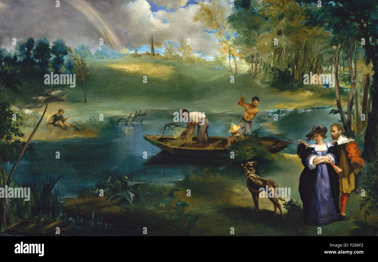 Edouard manet fishing hi-res stock photography and images - Alamy