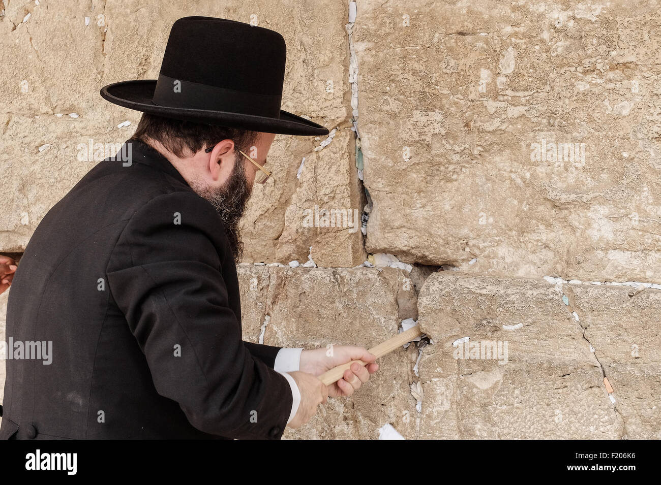 Jerusalem, Israel. 9th September, 2015. Rabbi of the Western Wall and ...
