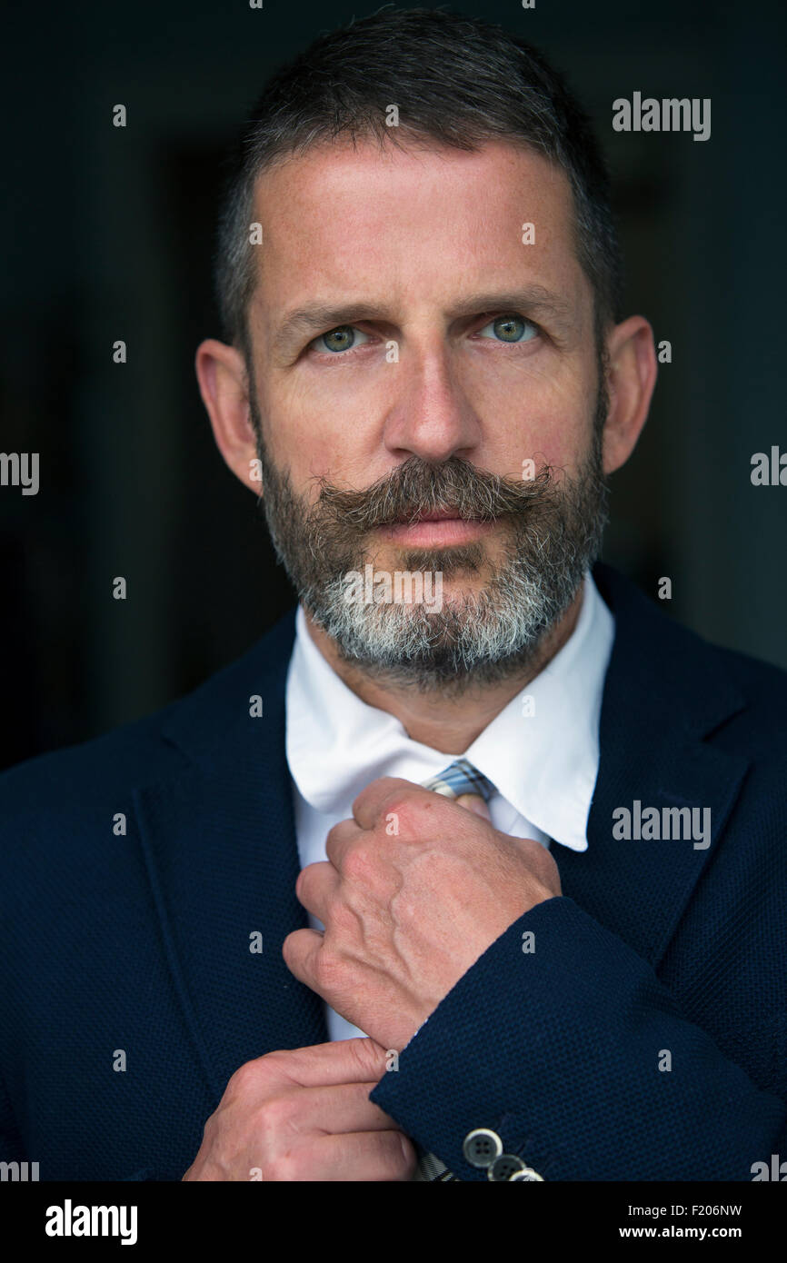 Portrait handsome businessman beard hi-res stock photography and images ...