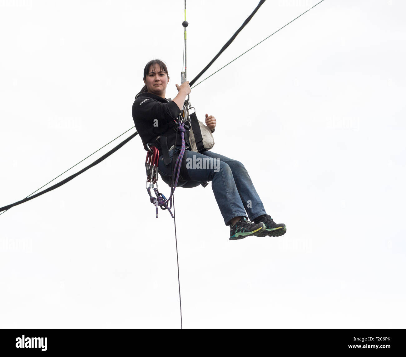 Suspended hanging hi-res stock photography and images - Alamy