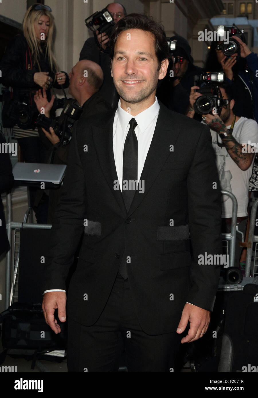 London, UK. 8th September, 2015. Paul Rudd at the GQ Men of the Year ...
