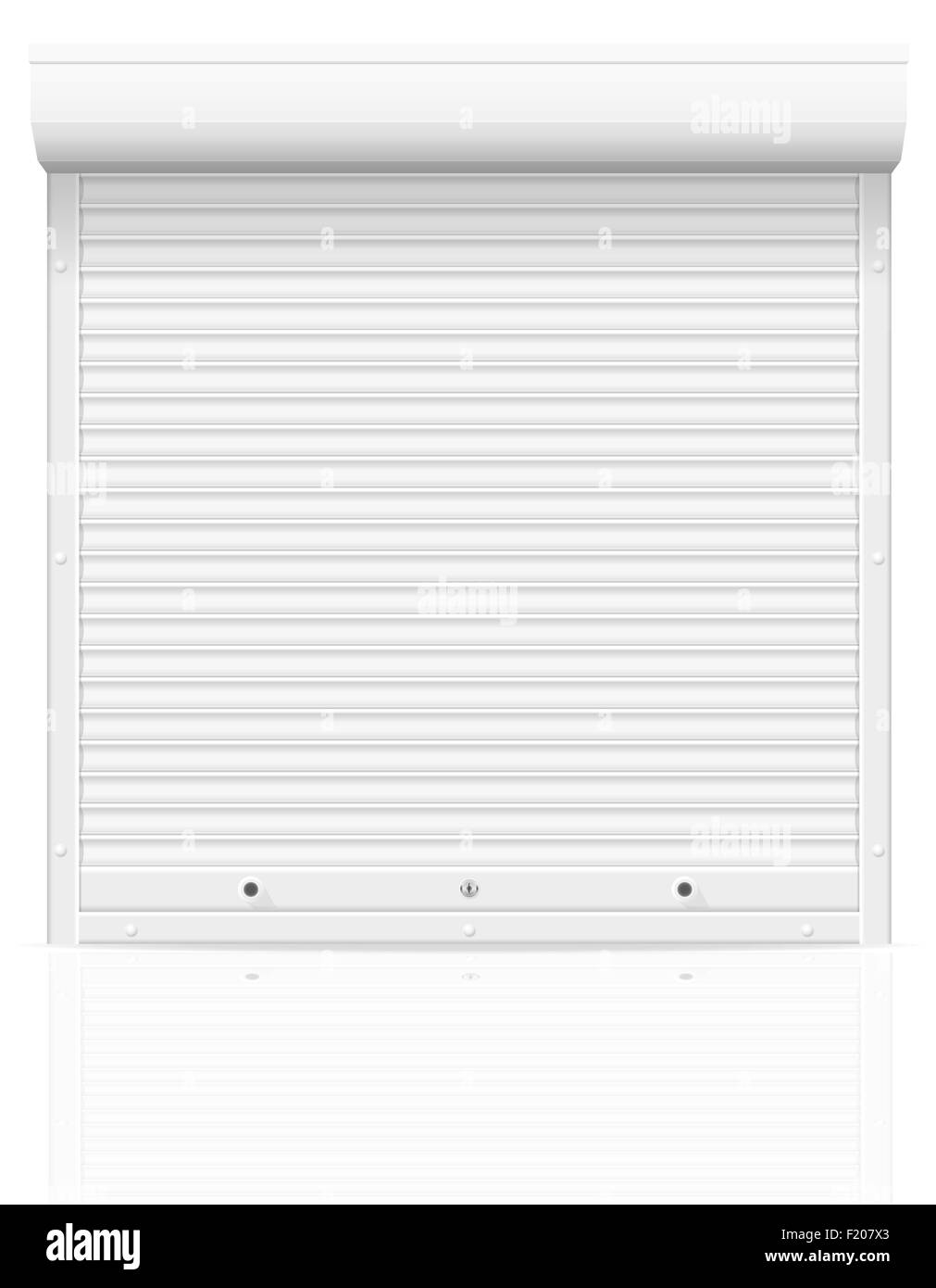 rolling shutters vector illustration isolated on white background Stock ...