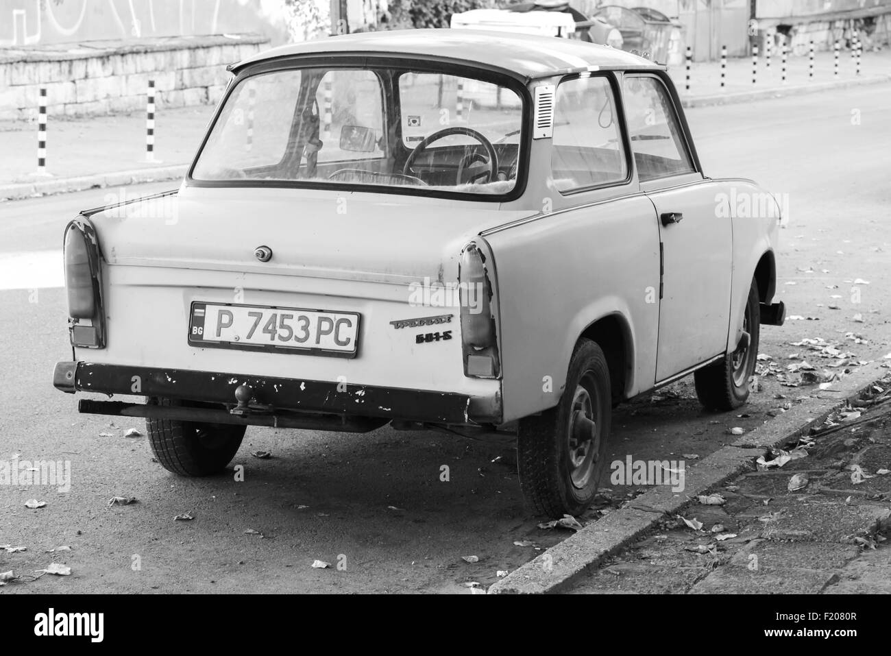 Old trabi car Black and White Stock Photos & Images - Alamy