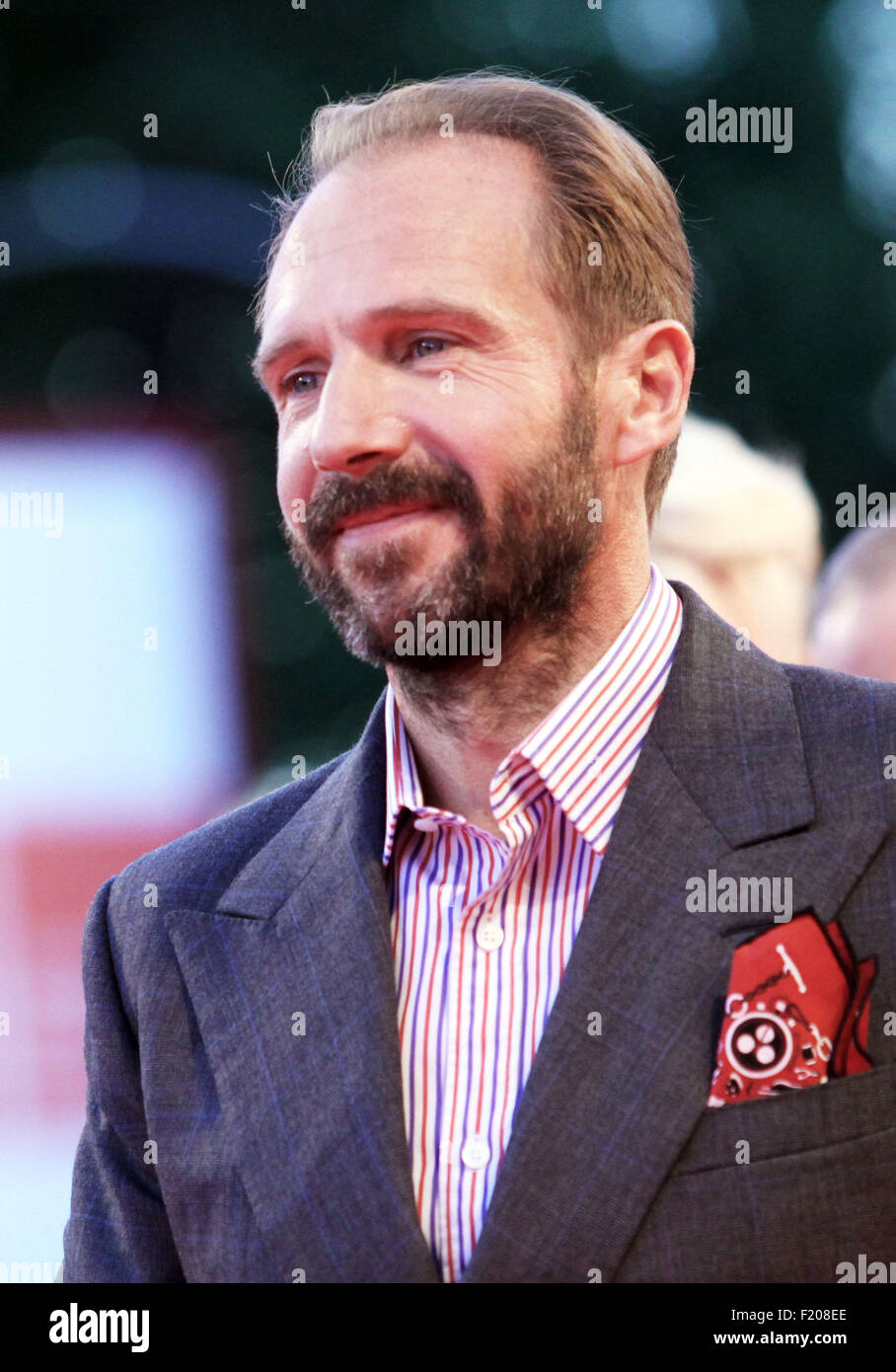 Actor Ralph Fiennes at the red carpet of the movie "A Bigger Splash ...