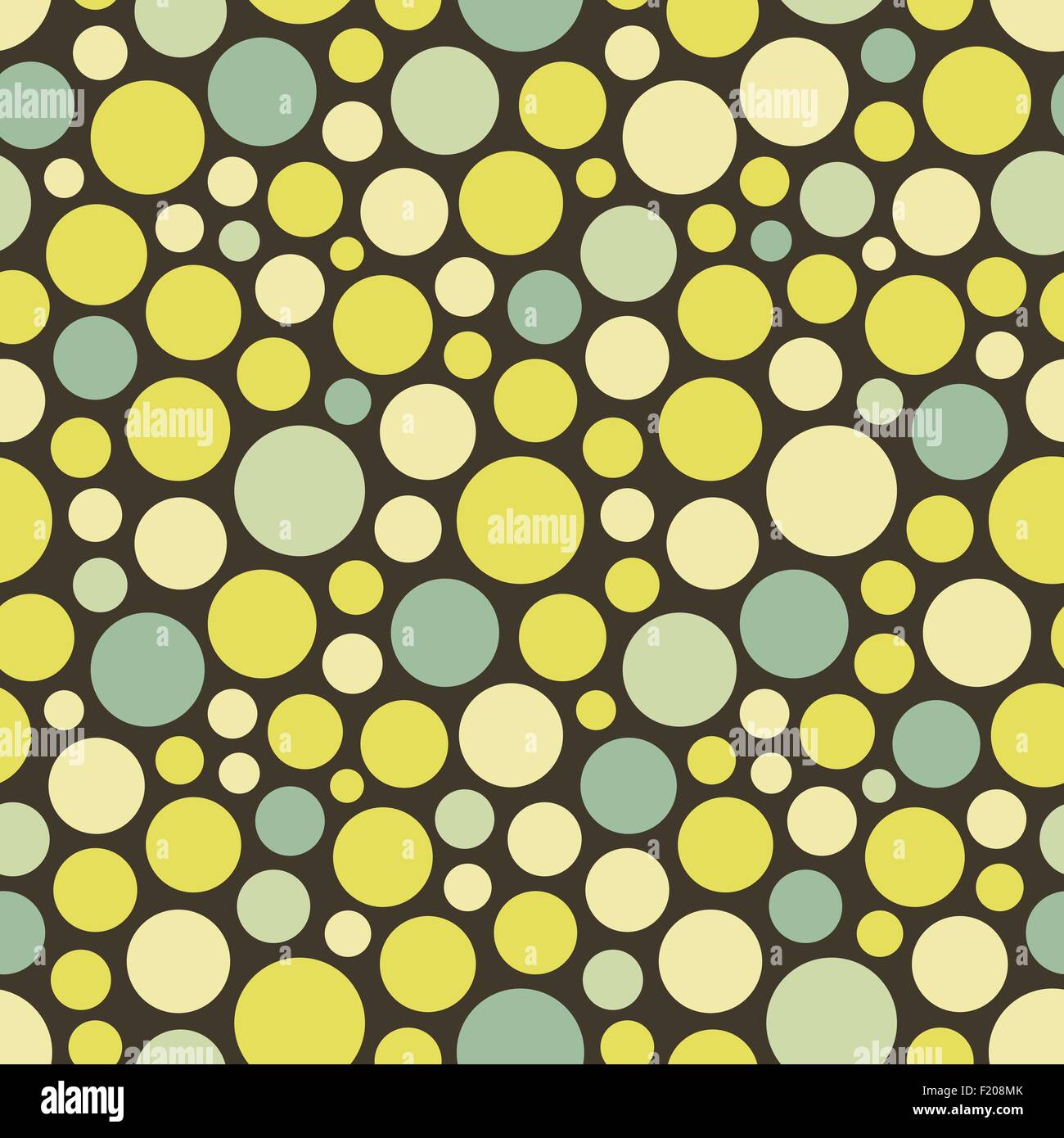 Seamless festive background from circles. Vector Illustration Stock ...
