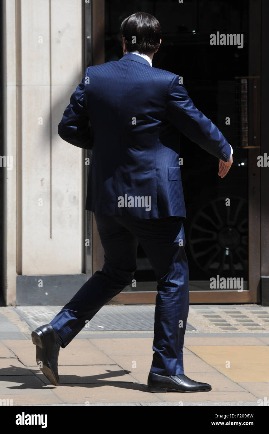 James Stunt seen leaving Sotheby's in London Featuring: James Stunt ...