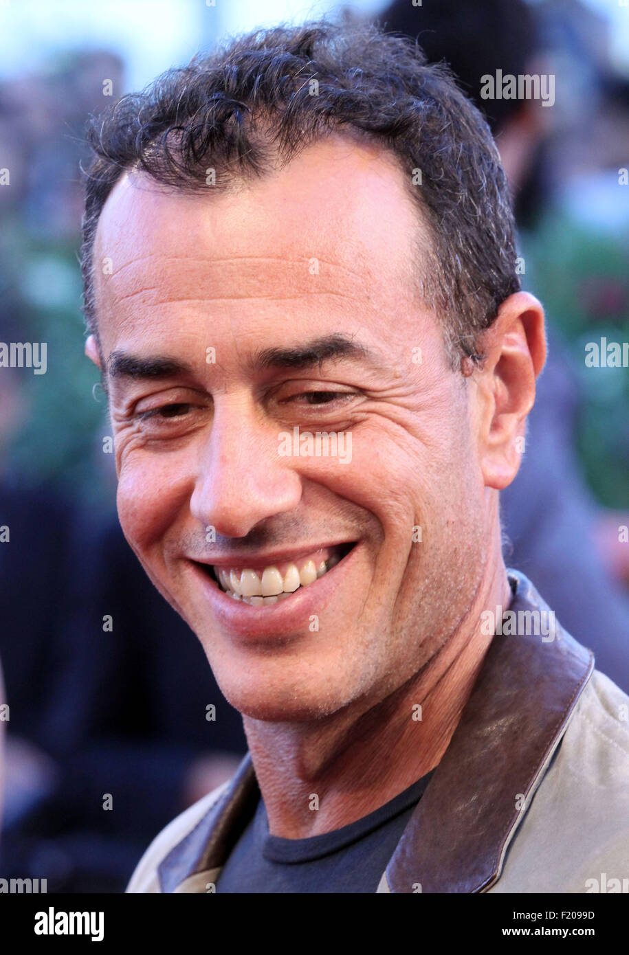 Italian director Matteo Garrone at the red carpet 72th Venice ...
