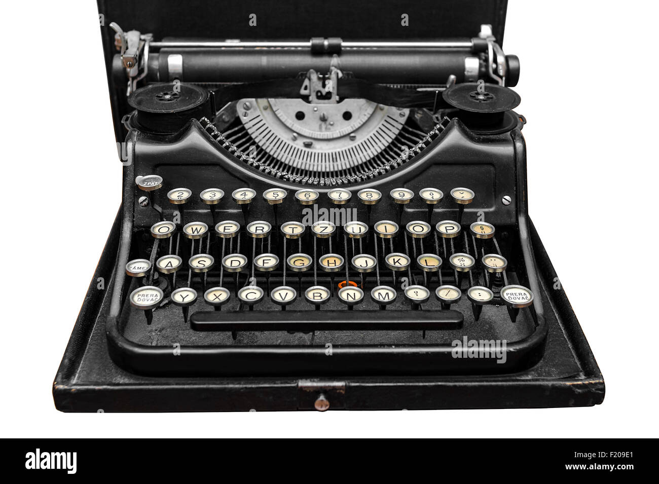 Old retro type machine hi-res stock photography and images - Alamy