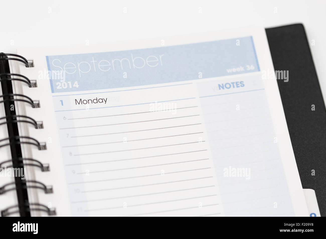 September calendar hi-res stock photography and images - Alamy