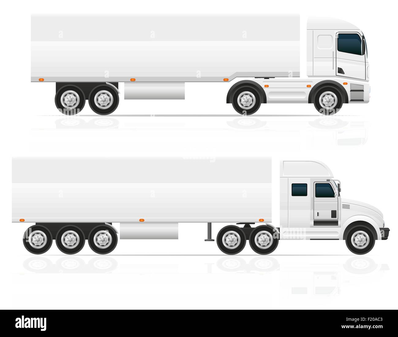 big truck tractor for transportation cargo vector illustration isolated ...