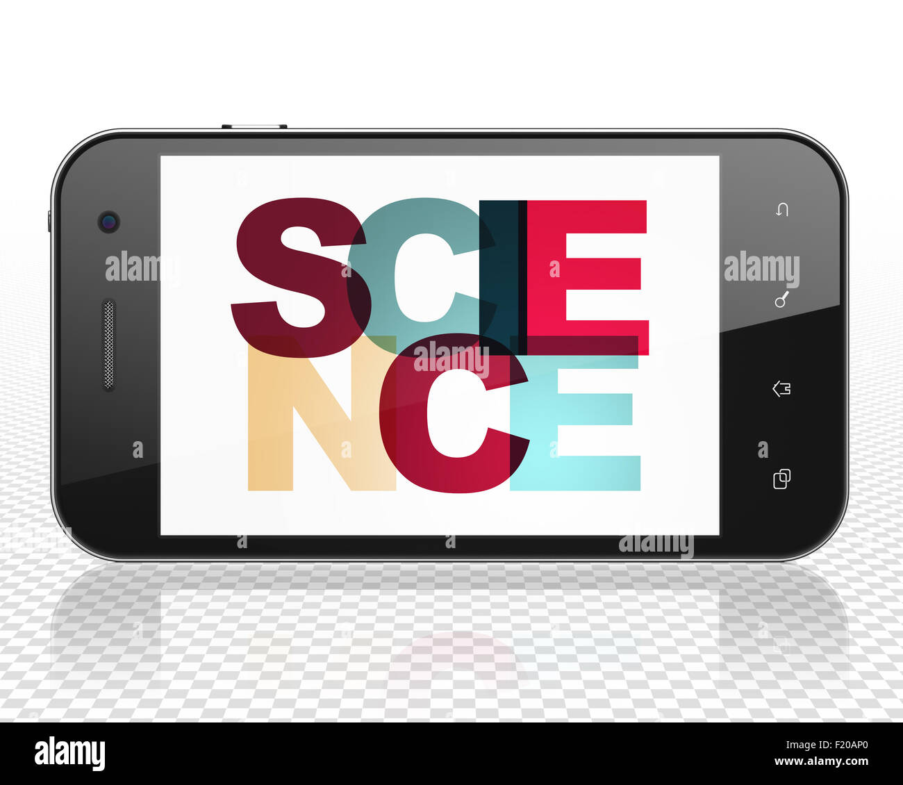 Science concept: Smartphone with Science on display Stock Photo - Alamy