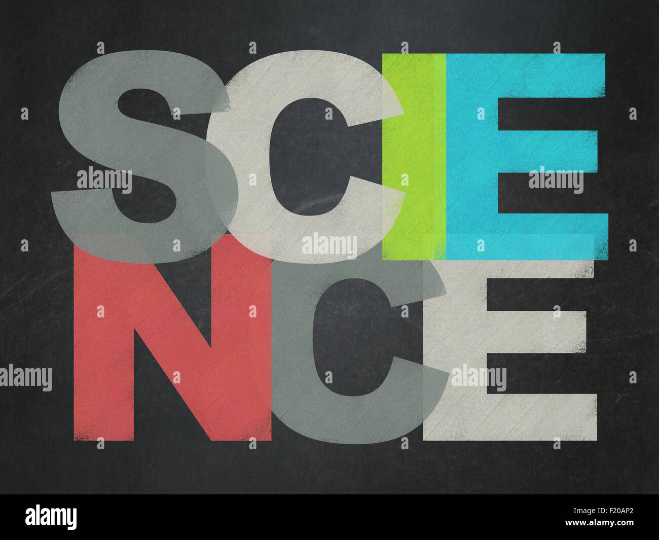 Science concept: Science on School Board background Stock Photo - Alamy