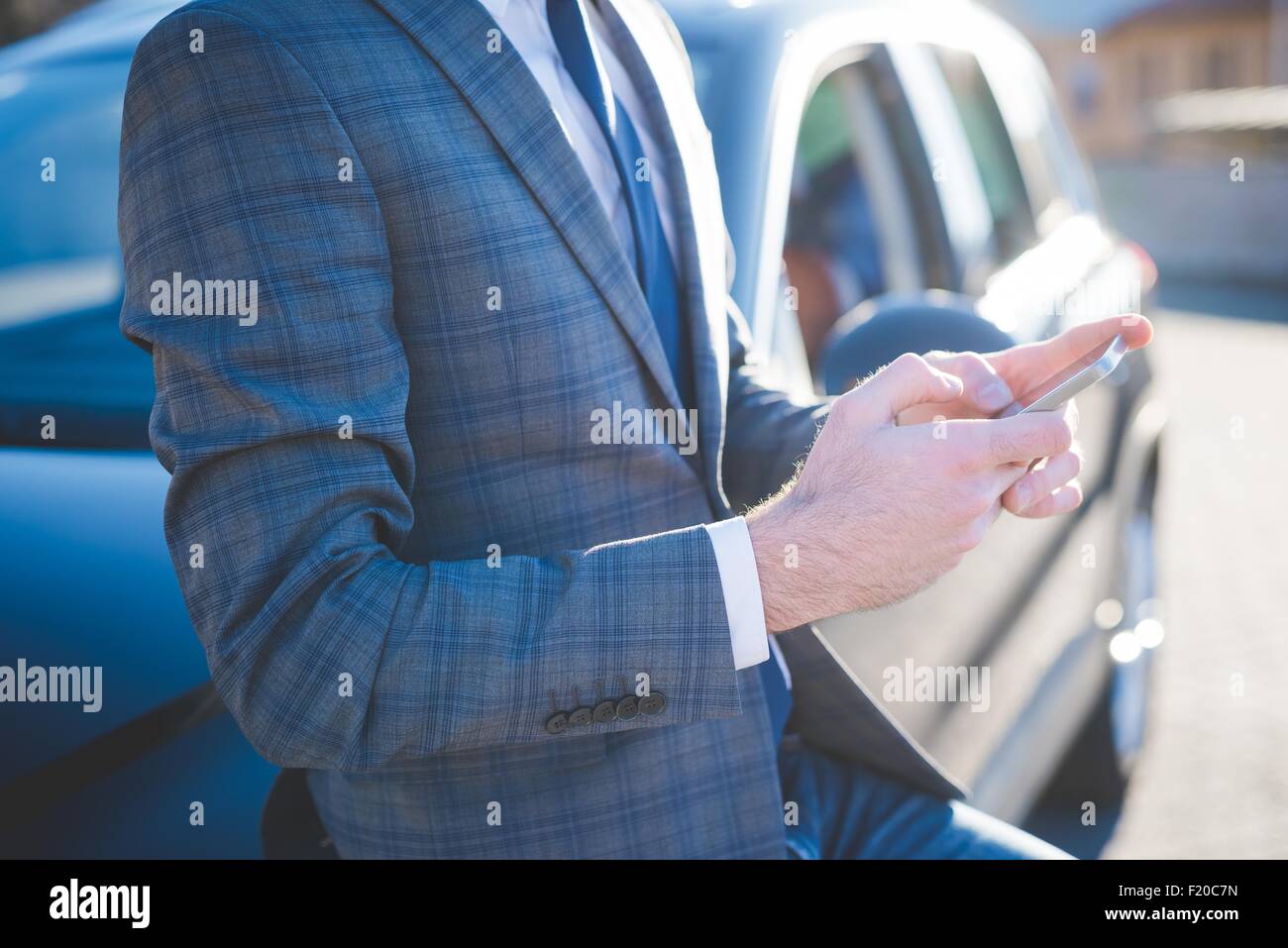 Man Leaning Against Car High Resolution Stock Photography and Images ...