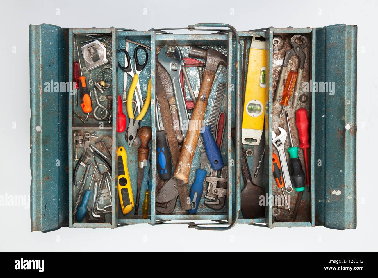 Toolbox with tools Stock Photo - Alamy