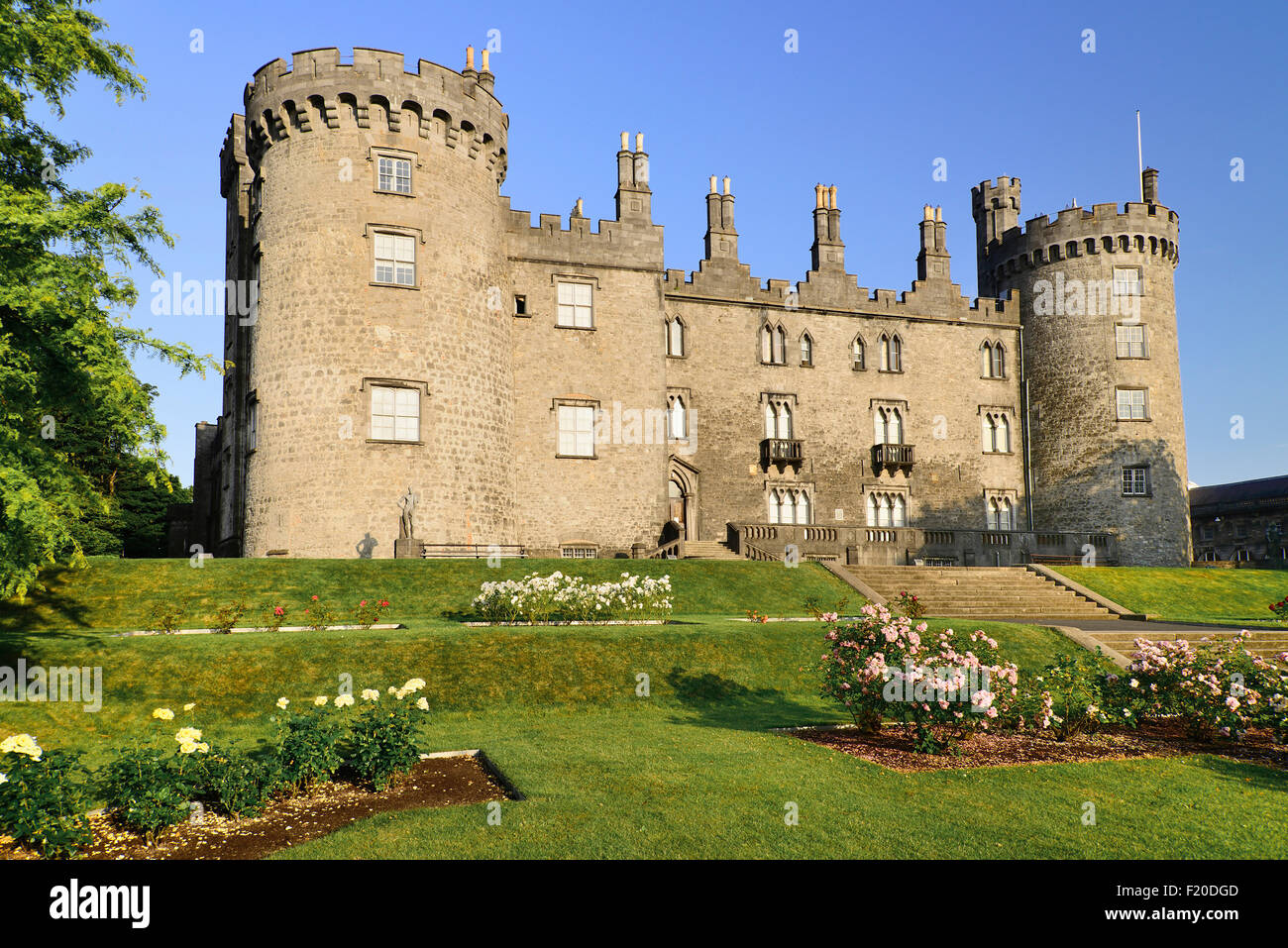 Ireland, County Kilkenny, Kilkenny, Kilkenny Castle with the Rose ...