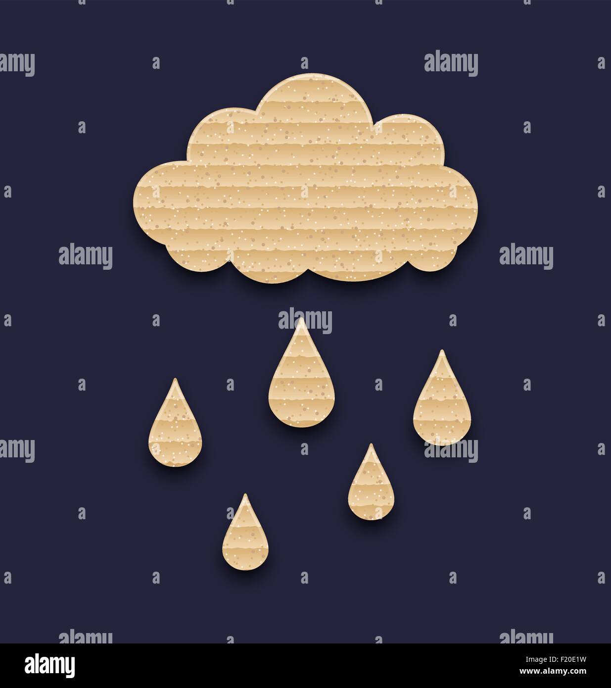Drop cardboard Stock Vector Images - Alamy