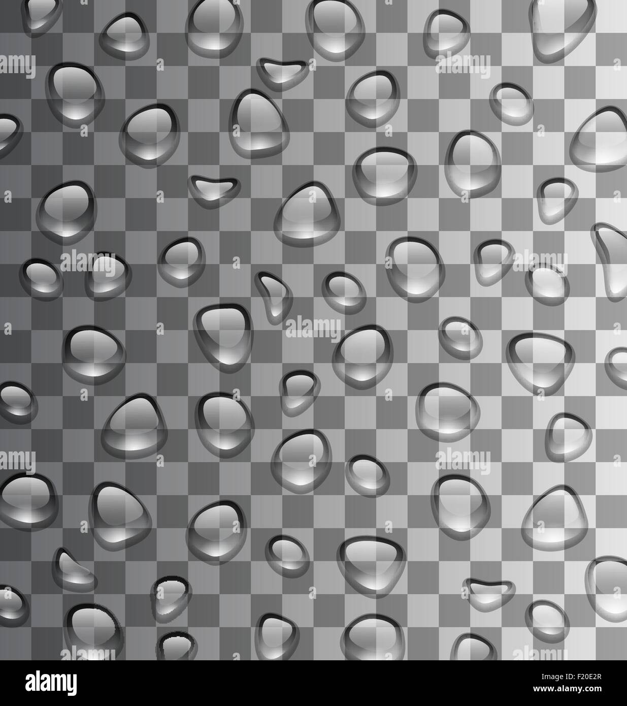 Transparent set Water Drops Stock Vector Image & Art - Alamy