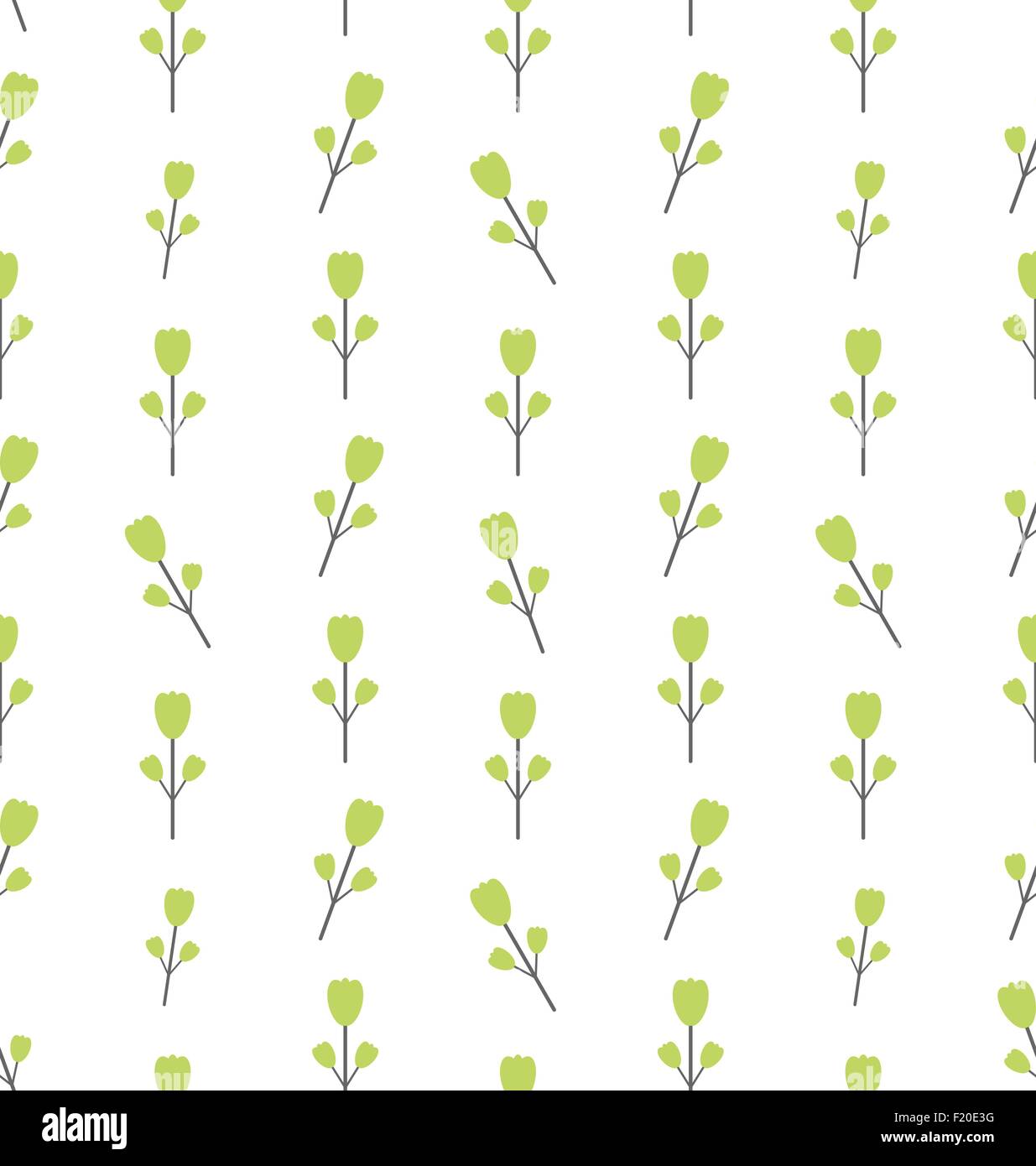 Seamless Pattern with Floral Elements Stock Vector Image & Art - Alamy