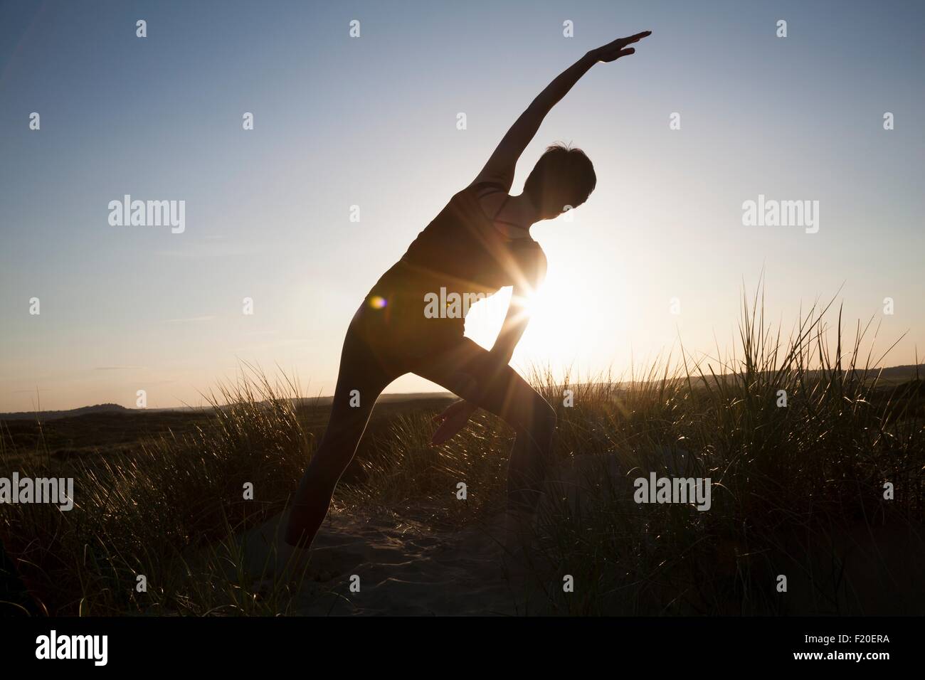 Bending over rear view hi-res stock photography and images - Alamy