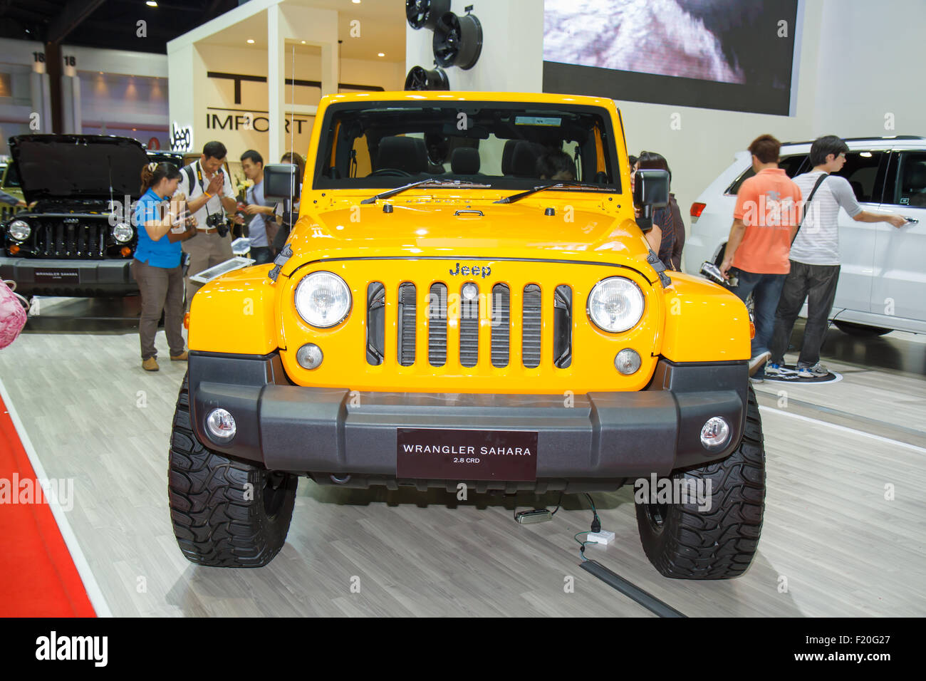 Jeep display in automotive event hi-res stock photography and images ...
