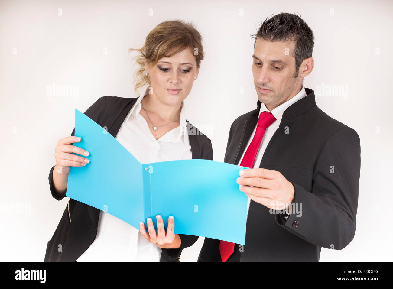 partners at work Stock Photo - Alamy