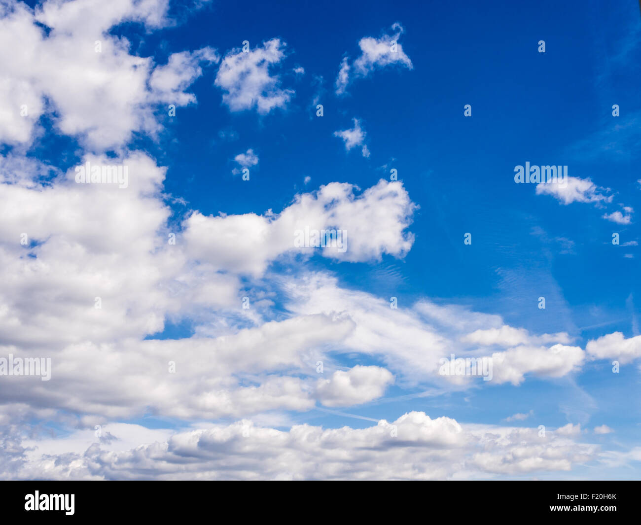 Beautiful blue natural cloudy hi-res stock photography and images - Alamy