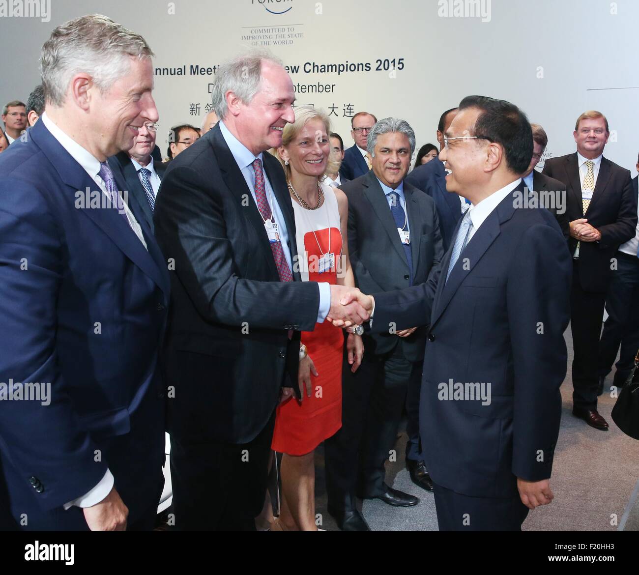 Dalian, China's Liaoning Province. 9th Sep, 2015. Chinese Premier Li ...