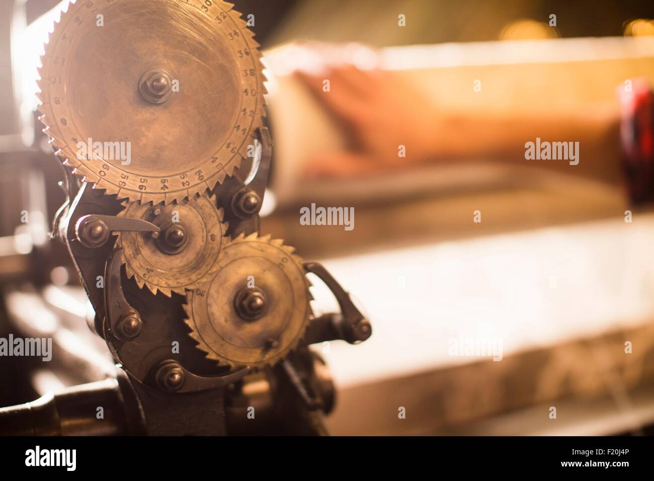 Scottish manufacturing cogs hi-res stock photography and images - Alamy