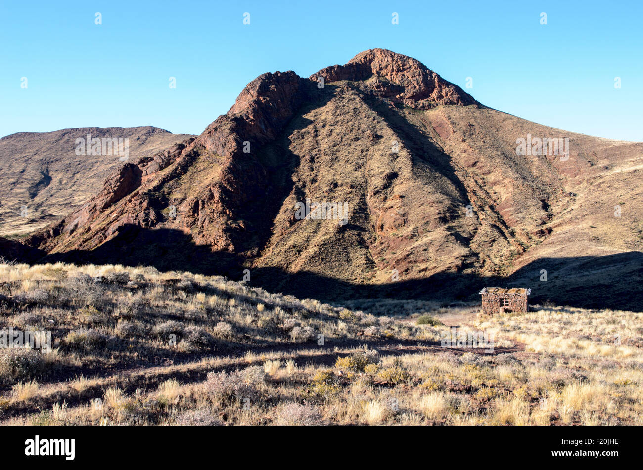 Brukkaros upper campsite Stock Photo - Alamy