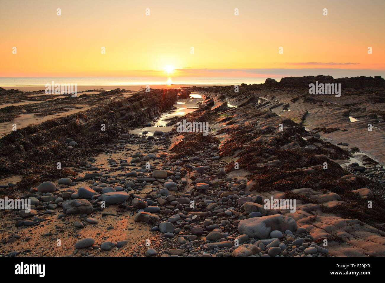 Sandymouth bay, North Cornwall, England, UK Stock Photo - Alamy