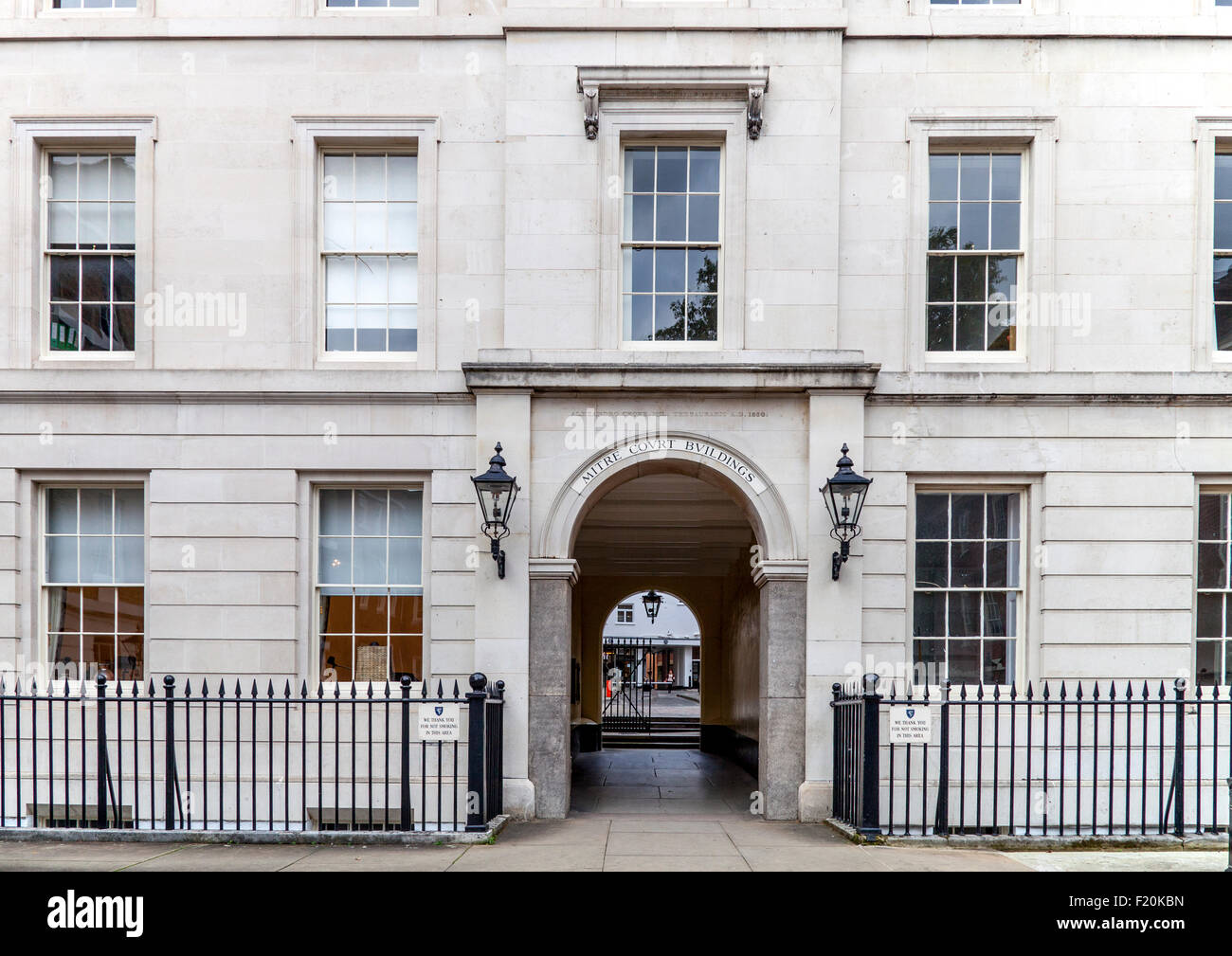 Mitre Court Buildings, London, England Stock Photo - Alamy