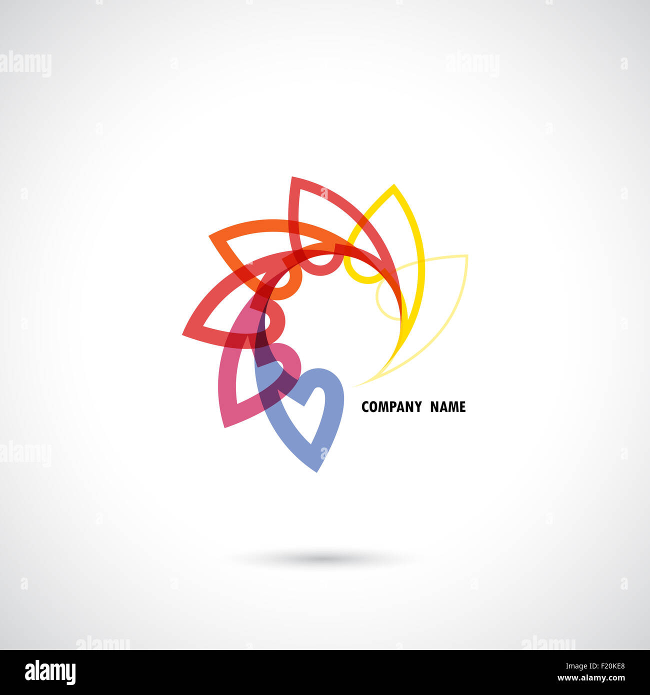 Abstract logo design hi-res stock photography and images - Alamy