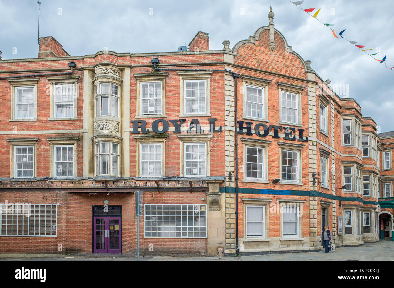 Royal hotel, Kettering Stock Photo - Alamy