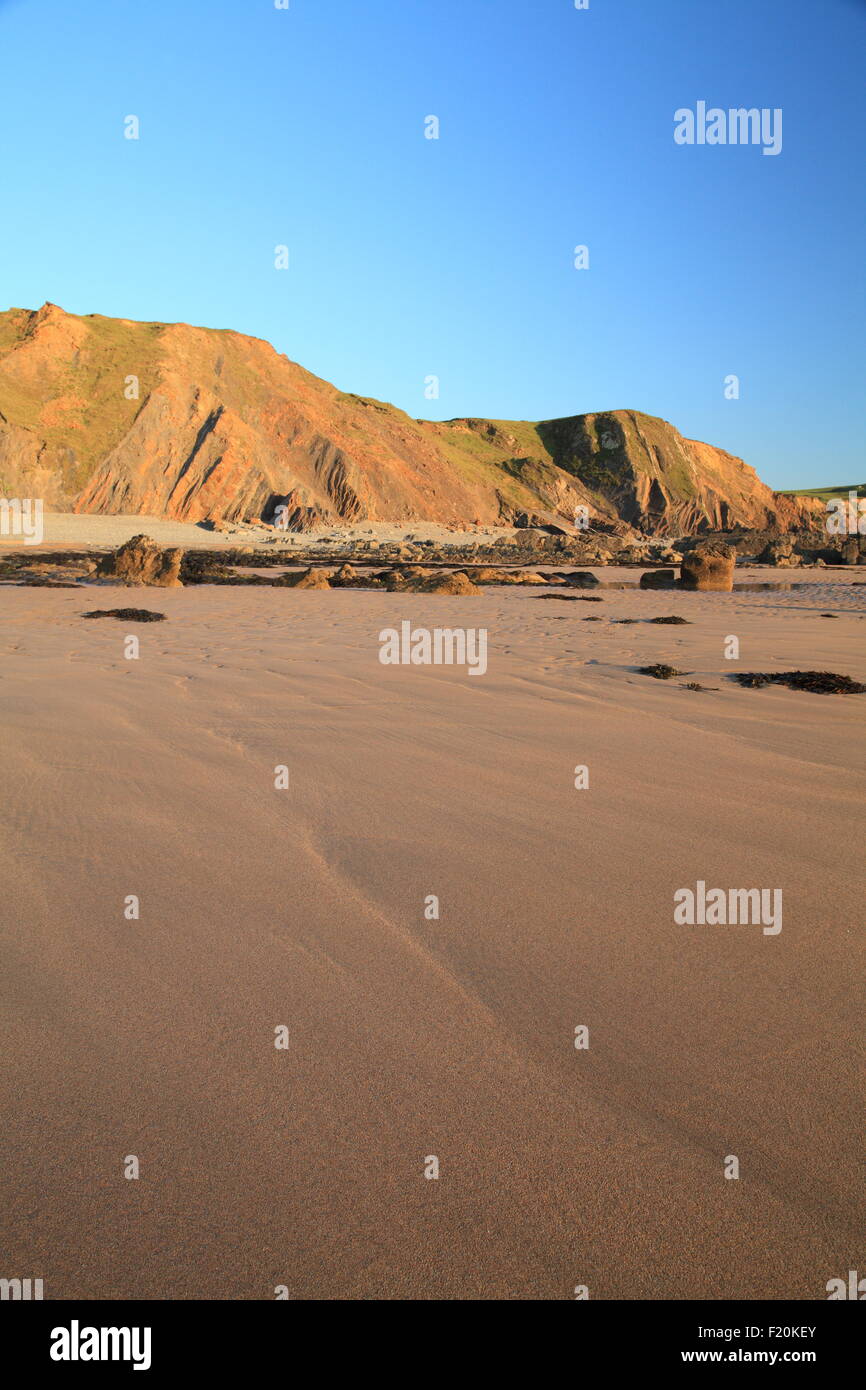 Sandymouth bay, North Cornwall, England, UK Stock Photo - Alamy