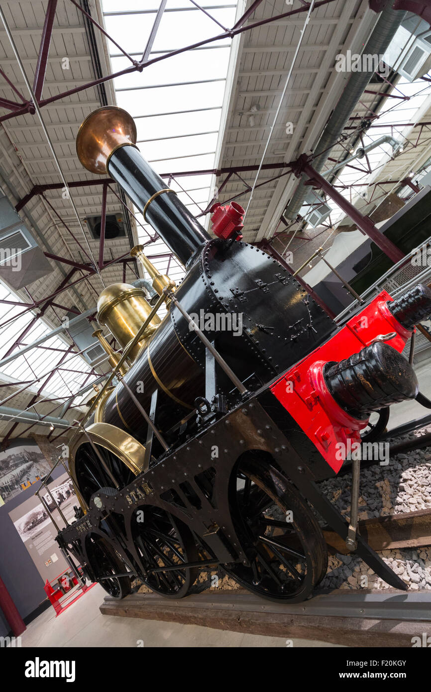 Museum of the Great Western Railway. Swindon England.The 'North Star ...
