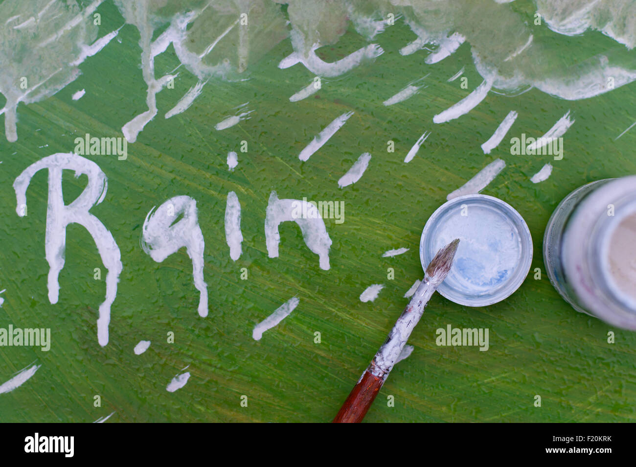 Rain paint hi-res stock photography and images - Alamy