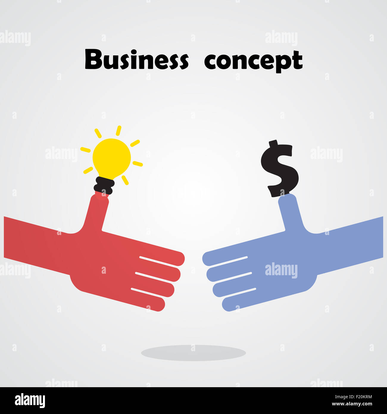 Business handshake concept and business people Stock Photo - Alamy