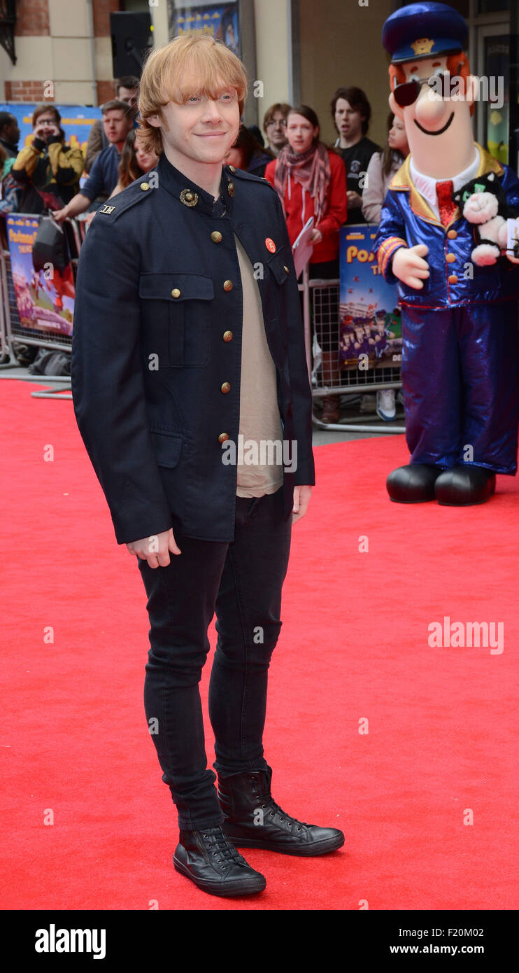 London, UK. Rupert Grint at the World Premiere of 'Postman Pat' at ...