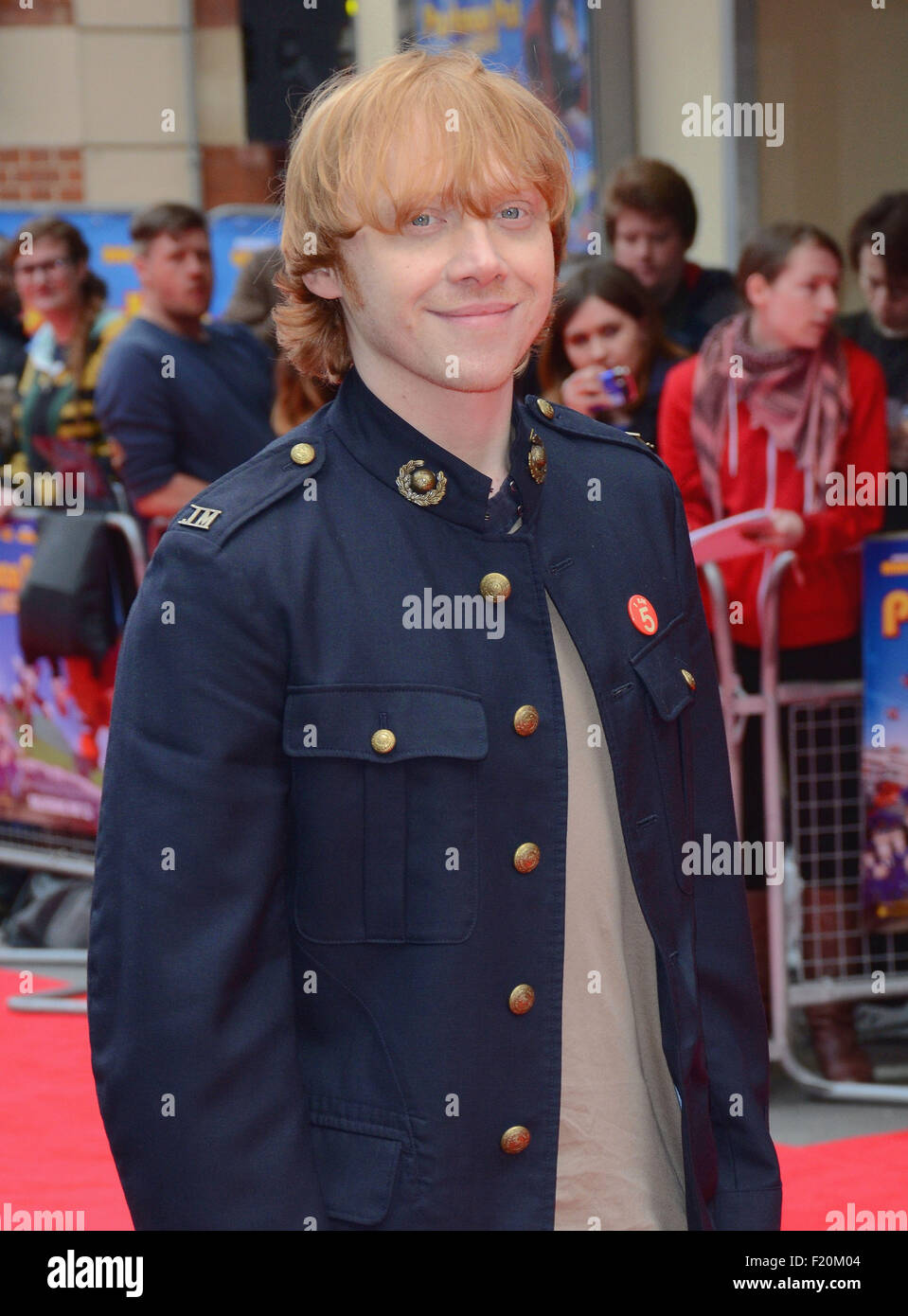 London, UK. Rupert Grint at the World Premiere of 'Postman Pat' at ...