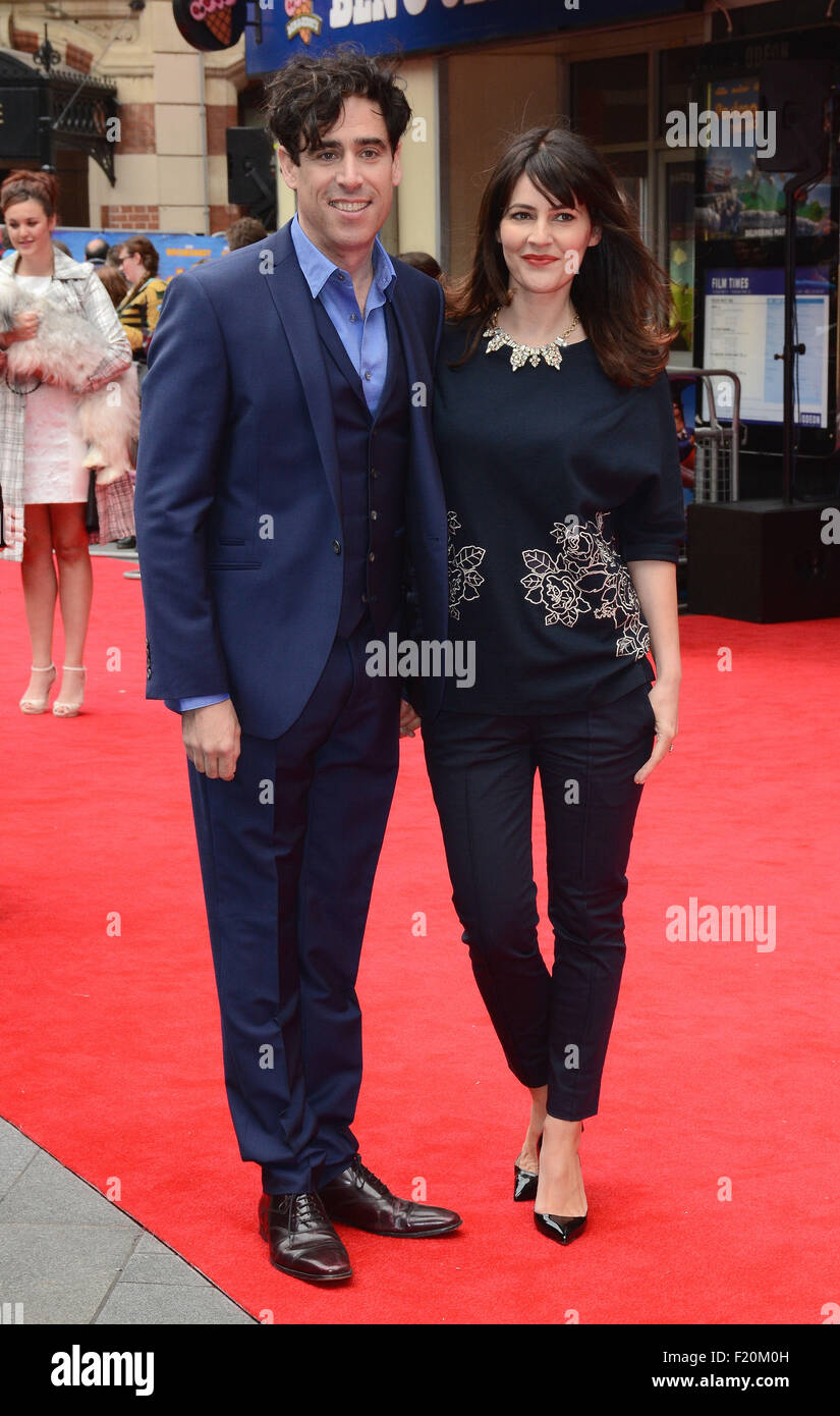 London Uk Stephen Mangan And Louise Delamere At The World Premiere Of