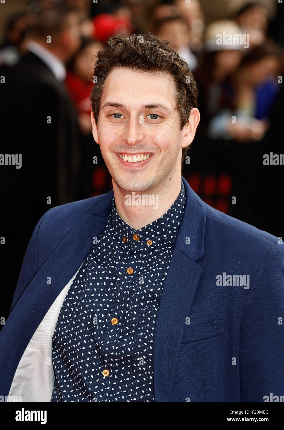 London, UK. Blake Harrison attending the Godzilla European Premiere at ...