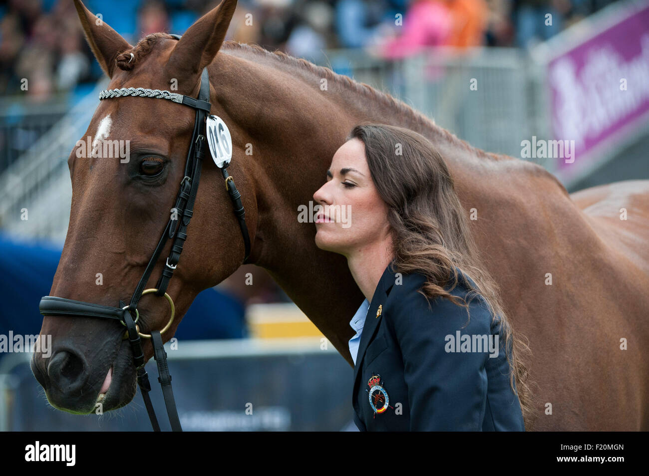 Blair Atholl, Scotland, UK. 9th September, 2015. Maria Pinedo ...